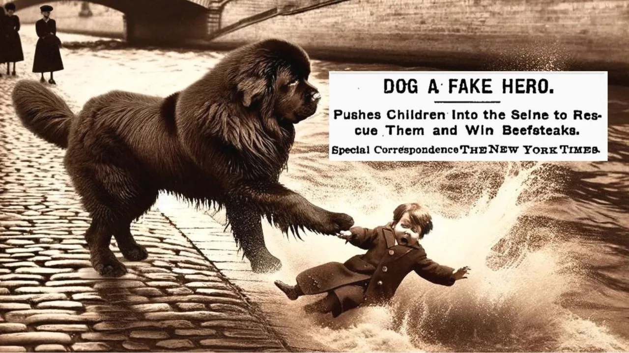 Dog a Fake Hero: Story of a Dog That Pushed Kids into a River to Get ...