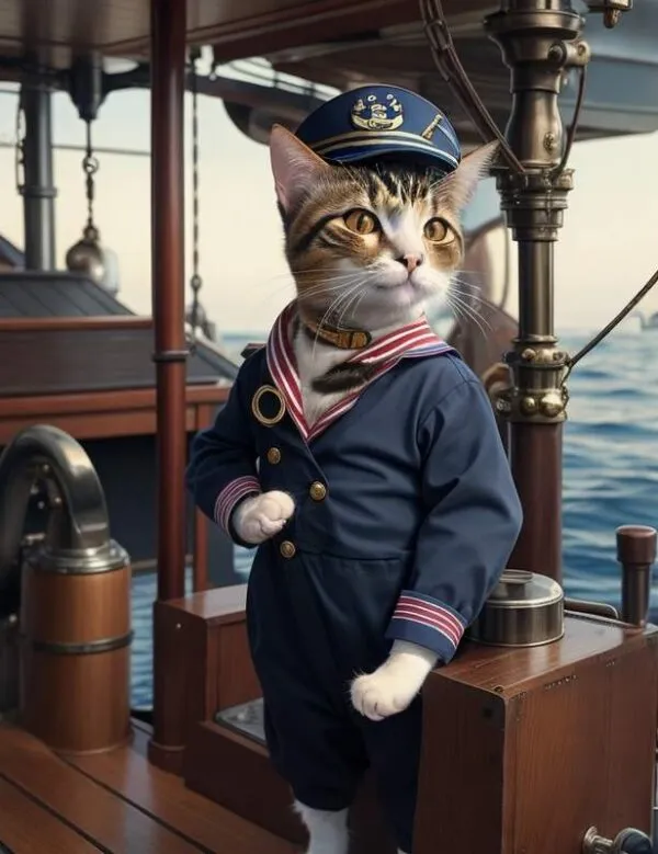 The Story of Herman the Coast Guard Cat and “Expert Mouser” Who Had His ...