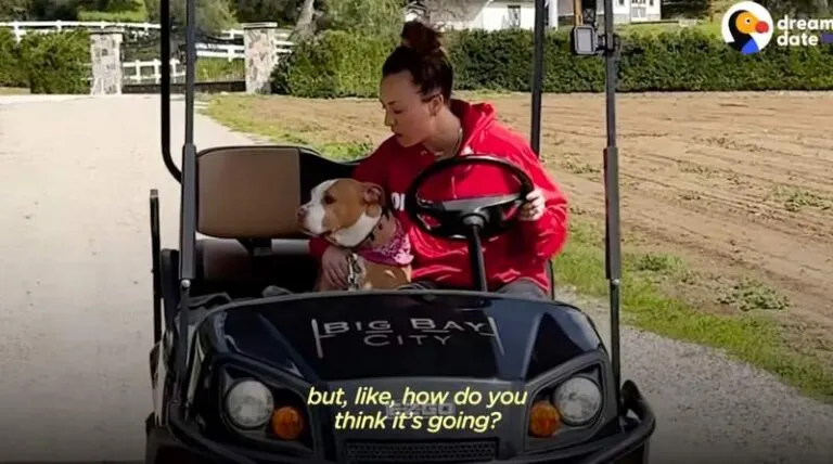 Kaley Cuoco Takes an Adoptable Pitbull for a Date Around Her Rescue ...