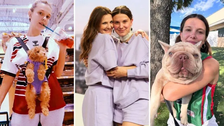 Millie Bobby Brown Reveals She Has 9 Rescues and is Fostering 23 Dogs - Celebrity Pets