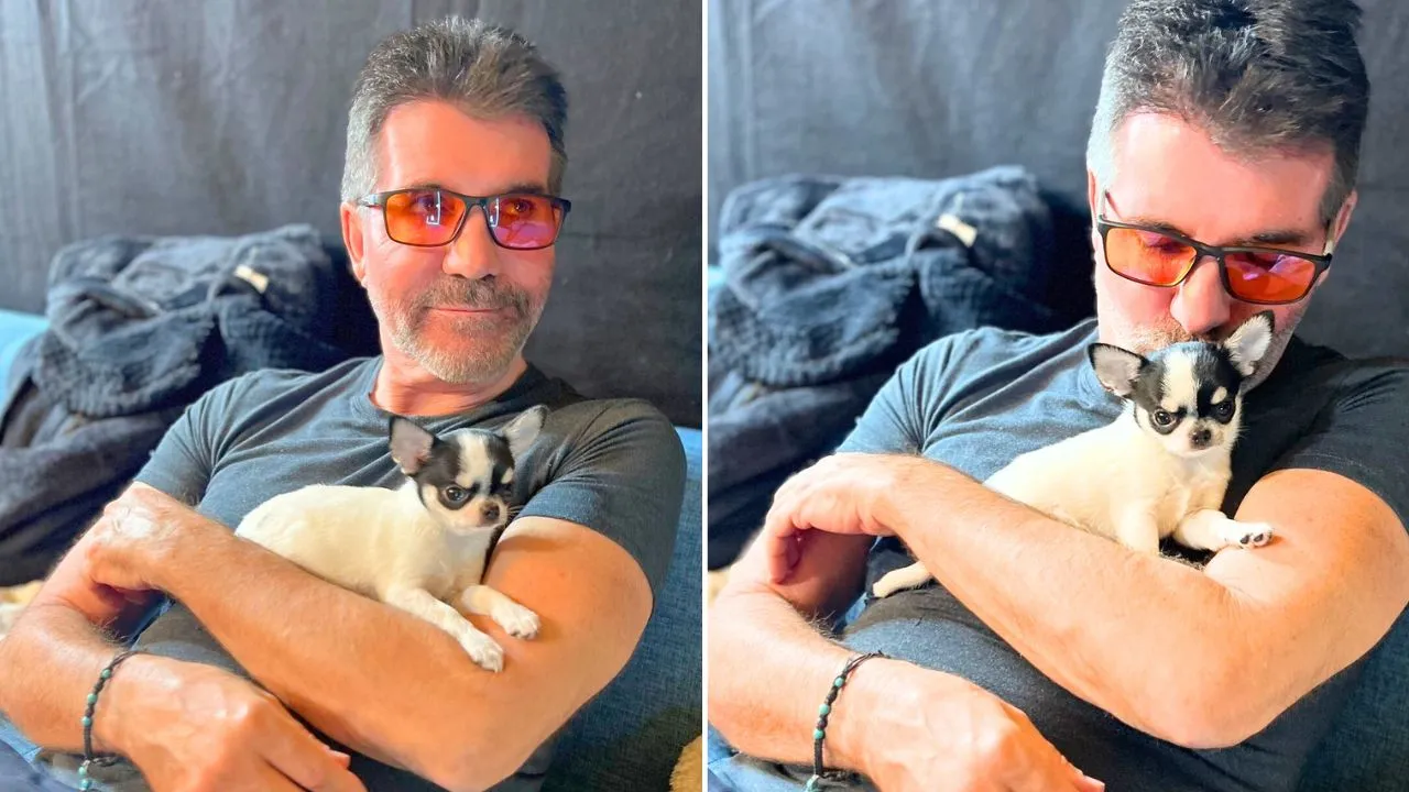 Simon Cowell Reveals His Sixth Dog (Just Two Months After His Last ...