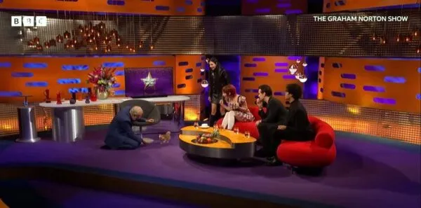 Demi Moore’s Tiny Dog Pilaf Takes Over ‘The Graham Norton Show ...